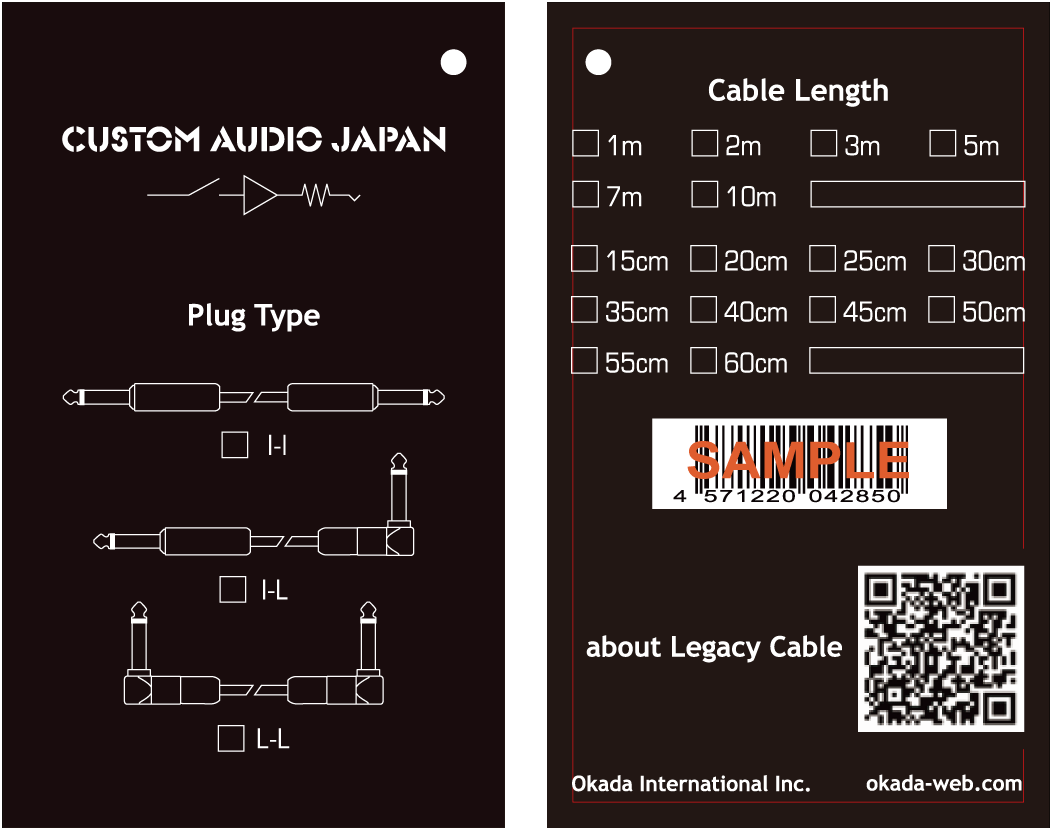 CAJ Legacy Cable 5 Year Limited Warranty - caj-web