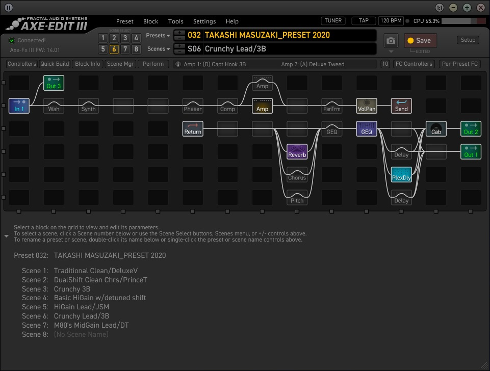 Takashi Masuzaki Preset 2020 Scene5 | Okada-International